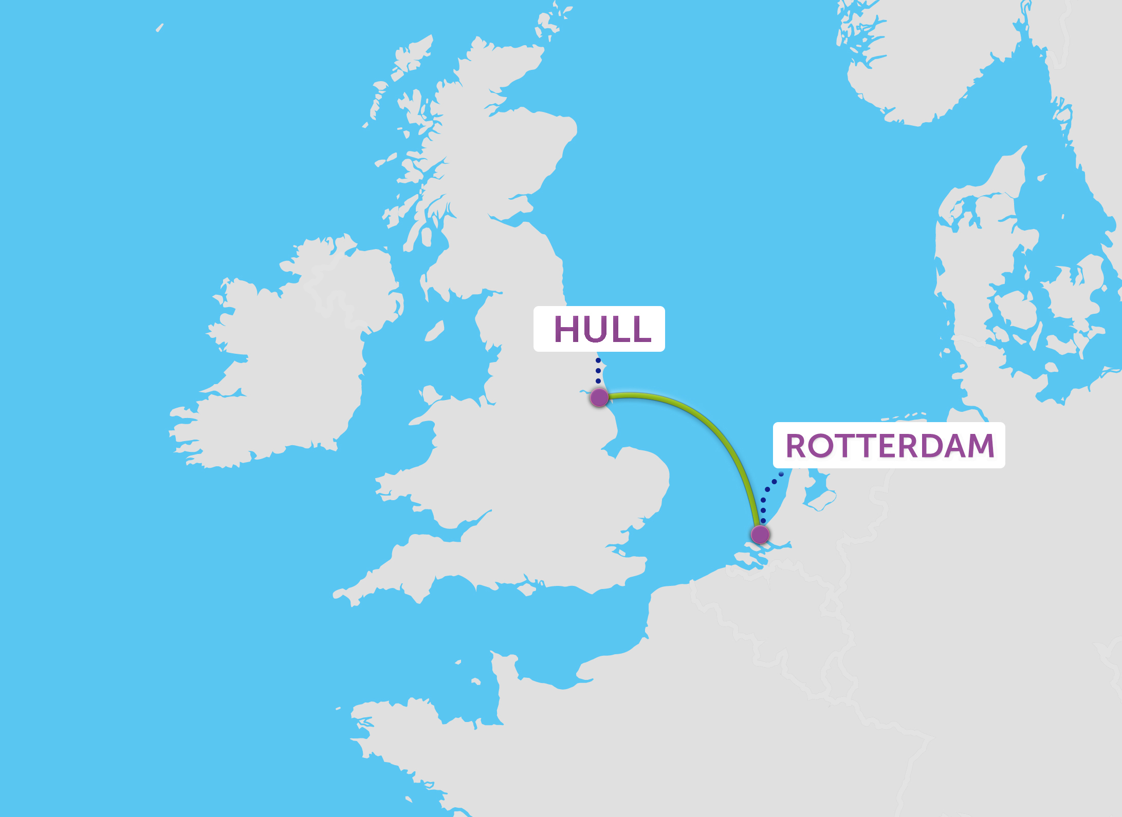 Prom do Holandii | Rotterdam - Hull Trasa | P&O Ferries